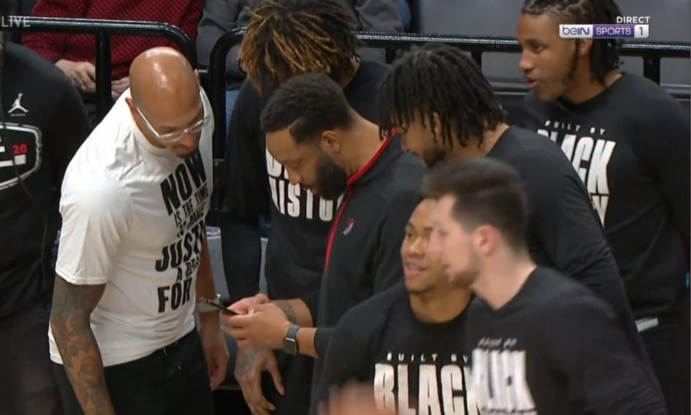 Quand Josh Hart apprend à l'échauffement qu'il est trade chez les ...